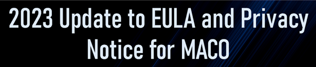 2023 Update to EULA and Privacy Notice for MACO – CU*SOUTH Client ...