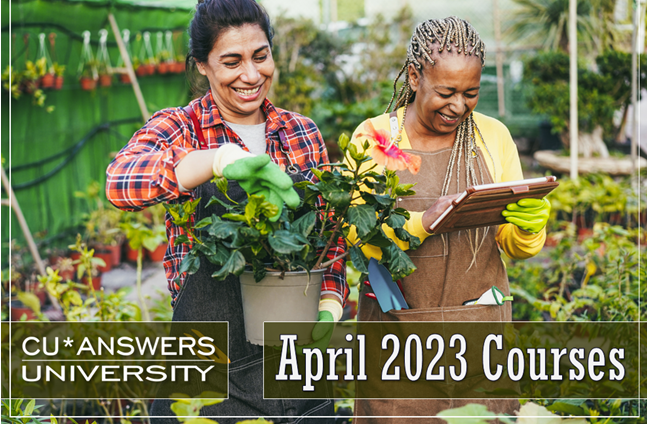 Take a Look at the CU*Answers University Courses for April! – CU*SOUTH ...