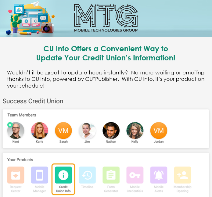 CU Info Offers a Convenient Way to Update Your Credit Union’s ...