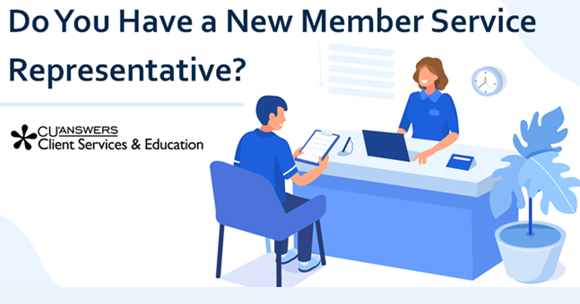 Do You Have a New Member Service Representative? – CU*SOUTH Client ...