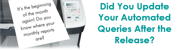 Did You Update Your Automated Queries After the Release? – CU*SOUTH ...