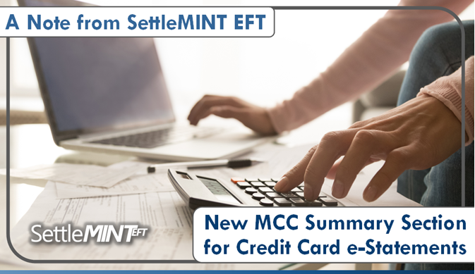 A Note from SettleMINT: New MCC Summary Section for Credit Card e ...