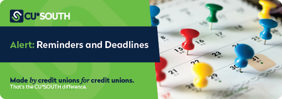 FINAL REMINDER: **GL History Retention Policy Change** – CU*SOUTH ...