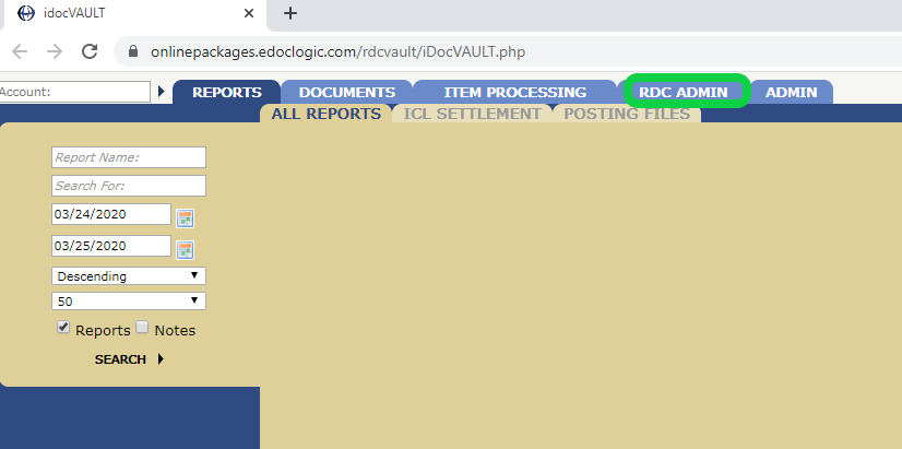 Where Can I Find RDC Member Reports? – CU*SOUTH Client Support Center
