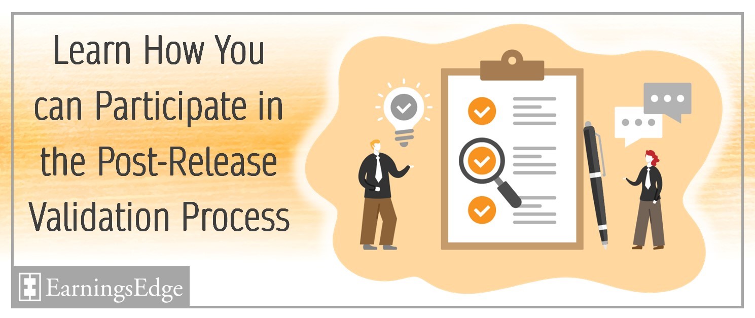 Learn How You can Participate in the Post-Release Validation Process ...